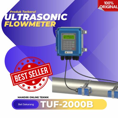 Jual Ultrasonic Flow Meter TUF2000B Liquid Tester Flow Meter 15-100mm ...