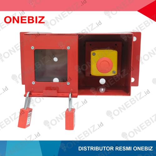 Jual Loto Box/Safety Device Heavy Duty H+Emergency Push Button+Padlock ...
