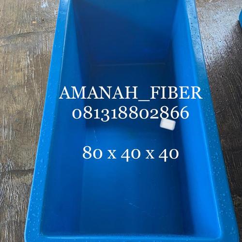 Jual BAK FIBER PERSEGI / BAK FIBER KOTAK P:80 L:40 T:40CM - Kab. Bogor ...