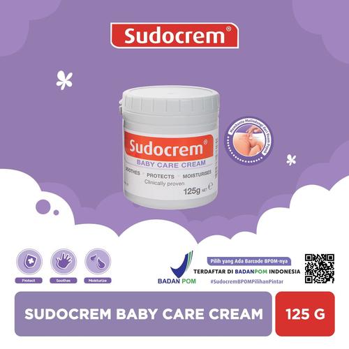 Jual Sudocrem 125gr Sudocream Baby Care Cream Ruam Diaper Rash ...