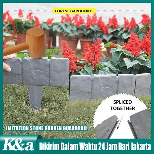 Jual Pagar plastik / Pagar Taman Putih / Pagar Tanaman Murah Taman Mini ...