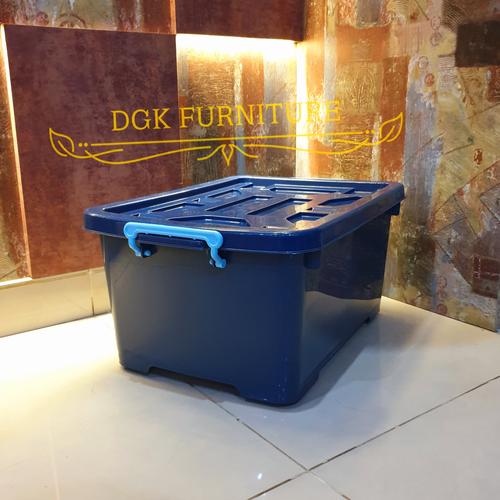 Jual Kontainer 50 Liter Biru Tua Container 50 Liter Kontainer Plastik ...