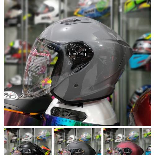 Jual NHK R1 ELITE SOLID HELM OPEN FACE - black, M - Kab. Bogor ...