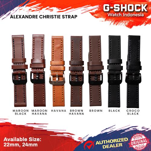 Jual Tali Kulit Alexandre Christie Strap Asli Ori Jam AC Cowok 22mm ...