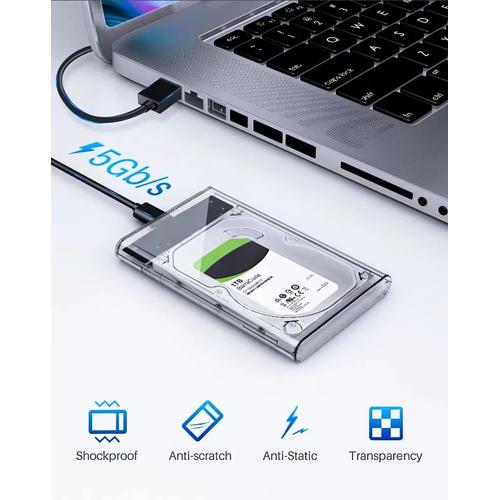Jual Casing Hard Disk HDD SSD 2.5" inch Sata USB 3.0 HDD Enclosure ...