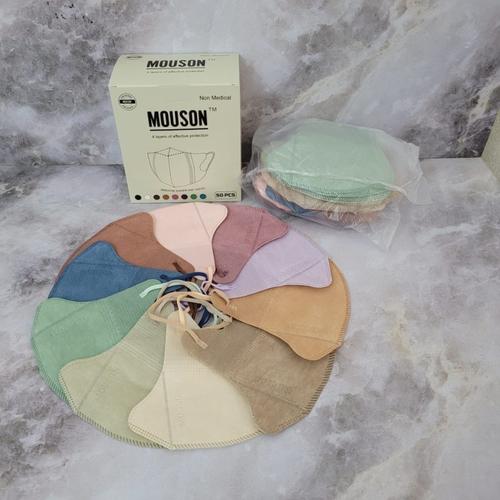 Jual Masker Duckbill Mouson 4 ply Mix Warna 1 box isi 50pcs - DB ...