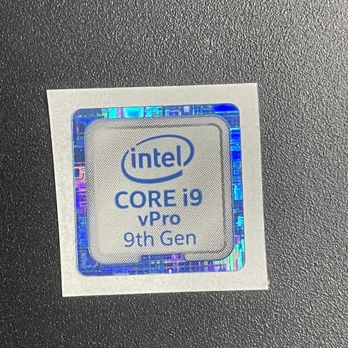 Jual Sticker stiker logo intel Core i9 vPro 9th gen ori - Kota ...
