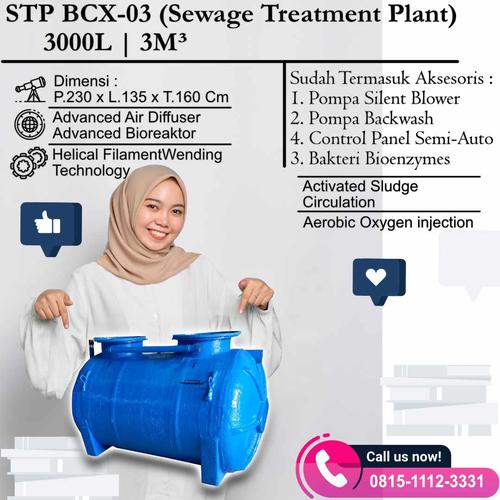 Jual TANGKI STP FULL SET 3000 LITER 3M3 - Kab. Tangerang - Titanium-X ...