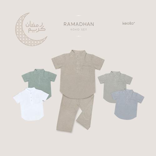 Jual Keola Setelan Baju Koko Anak Ramadhan (Setelan Muslim Koko Set ...