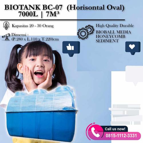 Jual TANGKI BIOFILL SEPTICTANK 7000 Liter 7M3 / HORISONTAL - Jakarta ...