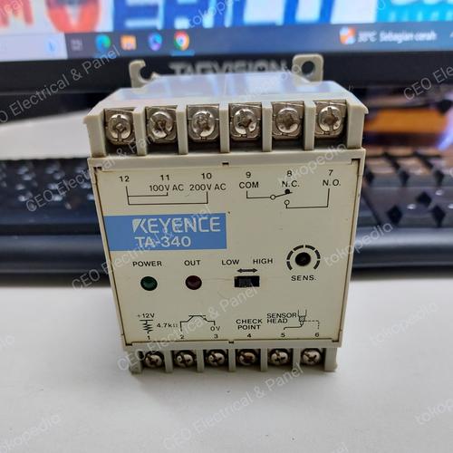 Jual keyence sensor amplifier TA-340 SO 100V 200V AC TA-340 KEYENCE ...