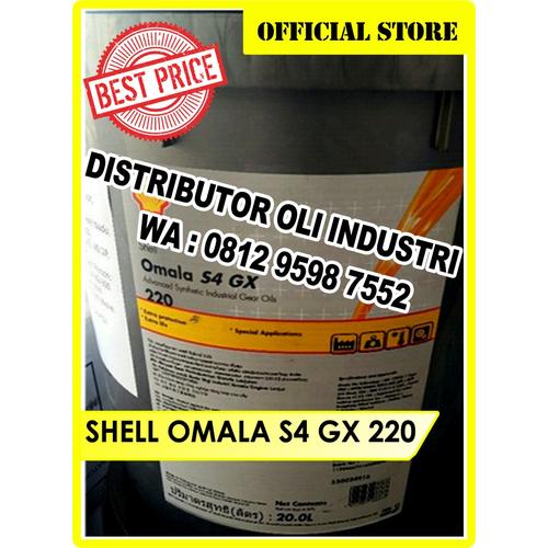 Jual SHELL OMALA S4 GX / GXV 220 ( 5 Liter - Ready Stock ) - Kota ...
