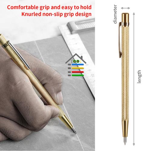 Jual METAL SCRIBE TOOL TUNGSTEN PENANDA BOR UNTUK KACA STAINLESS ...