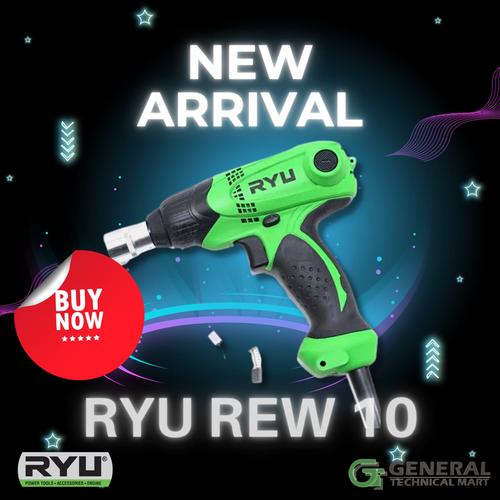 Jual Mesin Impact Listrik RYU Tekiro /Buka Baut Motor Elektrik REW10 ...