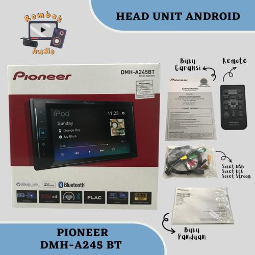 Jual TV DOUBLE DIN PIONEER DMH A245BT HEAD UNIT PIONEER DMH-A245BT - Jakarta Pusat - ROMBAK ...