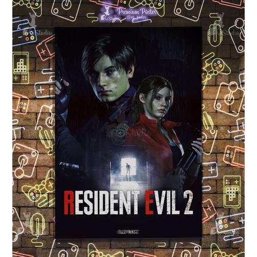 Jual Poster Game - Resident Evil 2 Remake - POTRAIT - Steam - PS4 ...