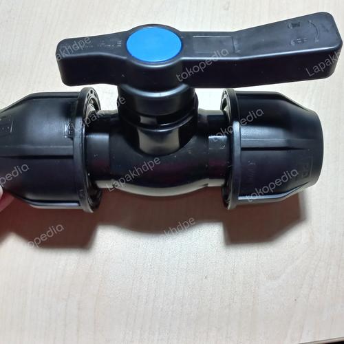 Jual Ball Valve (Stop Kran) Pipa HDPE Compression dia. 20mm (1/2 inch) - Kab. Tangerang ...