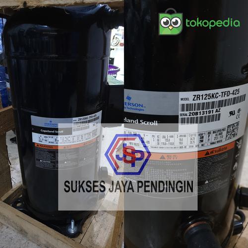 Jual Compressor Copeland ZR125KC-TFD-425 / Kompresor ZR125KC-TFD-425 ...