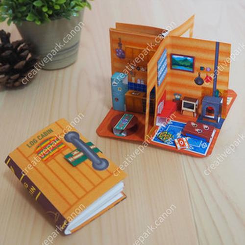 Jual Miniature book House Cabin papercraft - Kab. Bekasi - Papercraft ...