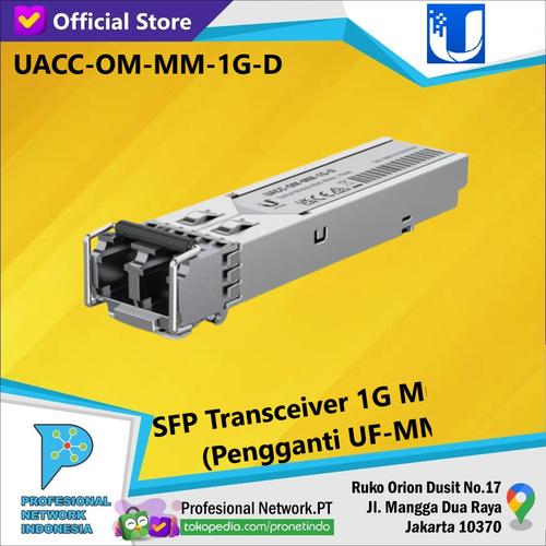 Jual Ubiquiti UACC-OM-MM-1G-D SFP Transceiver Multimode pengganti UF-MM ...