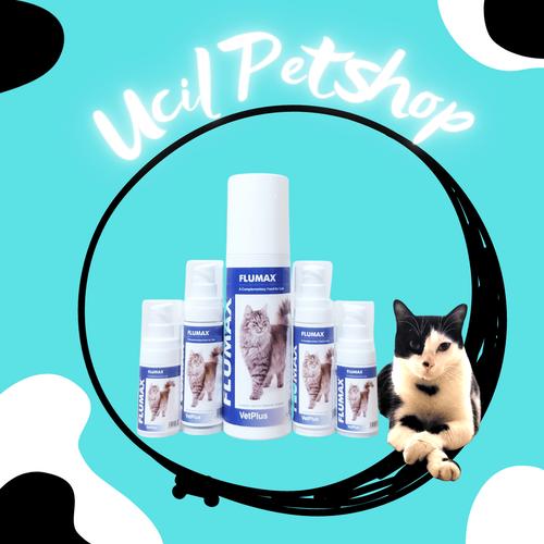Jual Flumax Cat Vetplus Obat Flu Kucing Freshpack 150ml & Repack 15ml ...