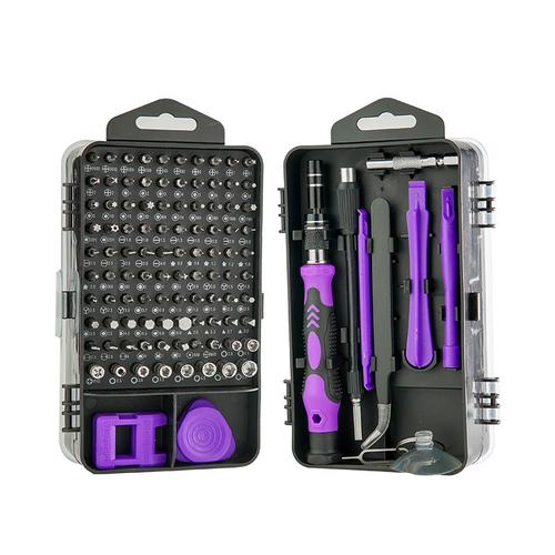 Jual Obeng Hp full set 115 in 1 Set Alat Service Reparasi HP - Ungu mix - Jakarta Pusat - DJ ...