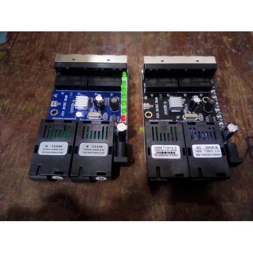 Jual MEDIA CONVERTER 2 FO 4 LAN PCB HITAM - HITAM - Kab. Bekasi - Imah ...