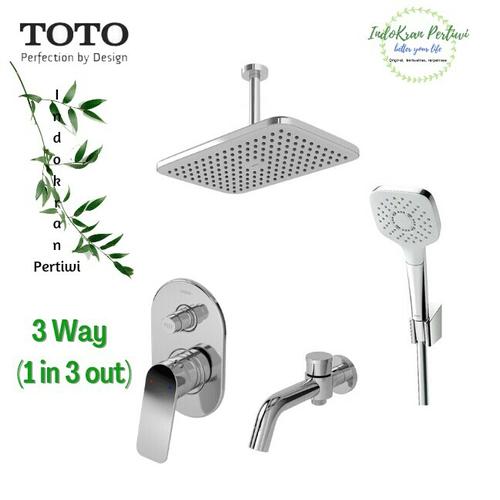 Jual Shower Mandi Set TOTO TX491MMD+TBW02005A+TX442SRSN+TX470SEN (3 Way ...