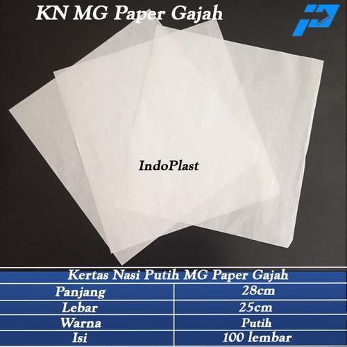 Jual Kertas Nasi Putih/Kertas Nasi KFC/Kertas Nasi MG Paper Gajah - Kab ...