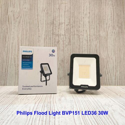 Jual PHILIPS BVP151 30W Floodlight LED G2 Lampu Sorot 30Watt IP65 Outdoor - 3000K Kuning ...