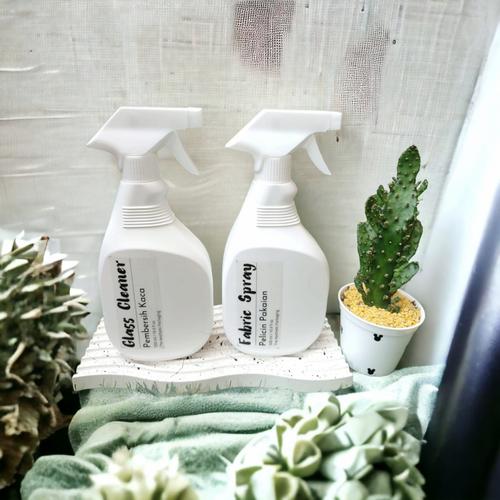 Jual Botol refill semprotan kispray laundry salon aesthetic label ...