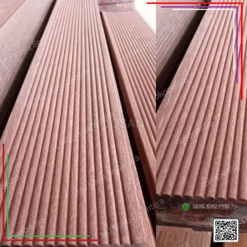 Jual LANTAI KAYU POOL DECK TEPIAN KOLAM RENANG DECKING MERANTI MERAH 4 ...