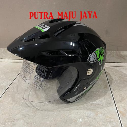 Jual HELM HELMET MOTOR HALF FACE RYU - Kota Medan - Toko Putra Maju ...