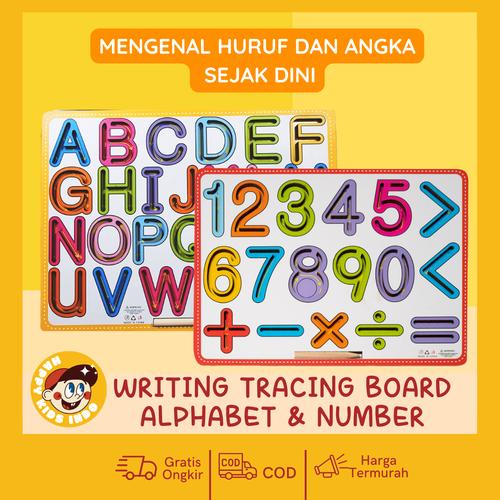 Promo PAPAN BELAJAR MENULIS ALFABETH DAN ANGKA - PAPAN EDUKASI ANAK ...