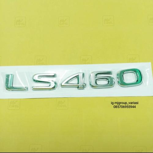 Jual Emblem logo mobil seri exclusive lexus LS460 ukuran original ...