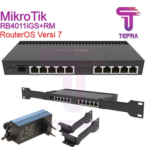 Jual MikroTik RB 4011 iGS + RM RB4011iGS+RM - Jakarta Barat - Teprastore | Tokopedia