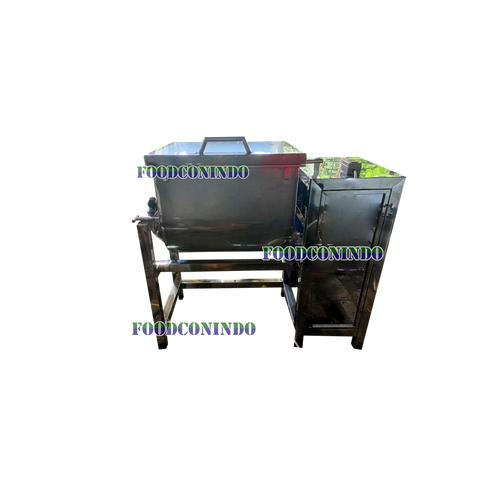 Jual horizontal mixer (dough mixer adonan, ribbon mixer tepung) 100 ...