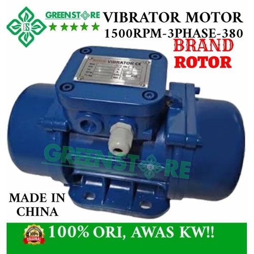 Jual ROTOR VIBRATOR MOTOR ZF-T4/80 94WATT 1500RPM/4POLE 3PHASE TERMURAH ...