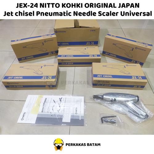 Jual Nitto Kohki JEX-24 Jet Chisel Pneumatic Needle Scaler Original JAPAN - Kota Batam ...