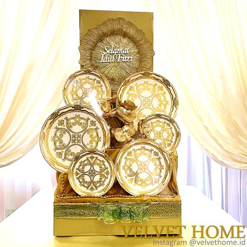 Jual Parcel Lebaran Premium pecah belah hampers piring parsel idul ...