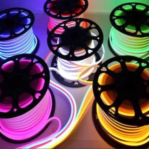 Jual Lampu led selang neon flex 50m 50 meter 220v lampu led strip neon ...
