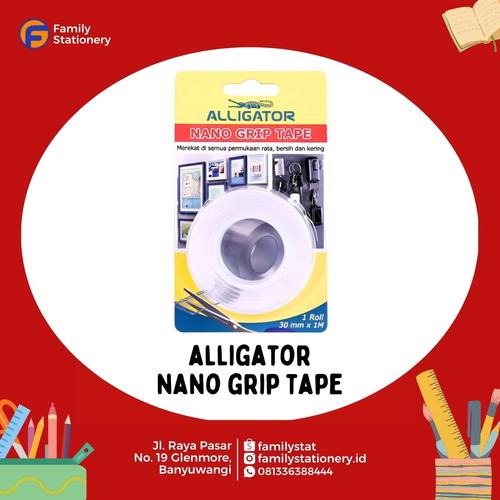 Jual Alligator Nano Gripe Tape Roll (3cm X 1m) - Kab. Banyuwangi - FamilyStationery | Tokopedia