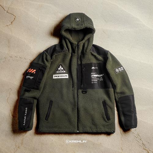 Promo KREMLIN Tactical Sherpa Jacket Green Army - ASTRAL - L - Kota ...