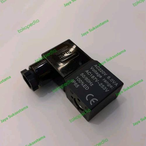 Jual Coil Selenoid Valve AC 220V 24VDC 12VDC Koil Solenoid - 12 VDC ...