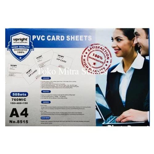 Jual Bahan PVC ID Card Instan isi 50set Merk Upright - Kota Surabaya ...