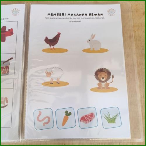 Jual Worksheet Pertamaku Anak Usia 2 Tahun Pra TK PAUD 55 Lembar Media ...