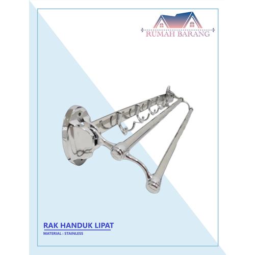 Promo RAK HANDUK LIPAT 2 SUSUN RAK HANDUK GANTUNG RAK HANDUK MINIMALIS ...