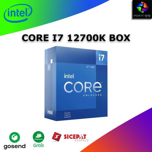 Jual Intel Core i7 12700K 12 Core 20 Threads Alder Lake - LGA1700 ...