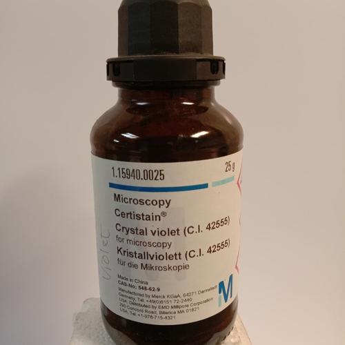 Jual Crystal Violet/larutan-Cairan Gentian Violet for Microscopy 100 ml ...