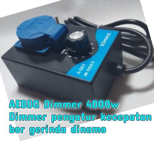 Jual Dimmer 4000W Pengatur Kecepatan Dr40 SCR 4000W dengan Fuse ...